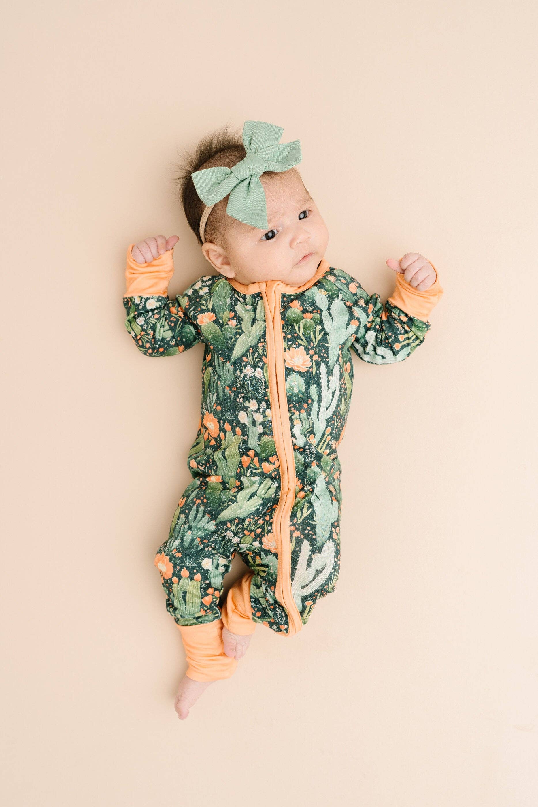 Blooming Cactus Bamboo Sleeper: 3-6M | Milk & Honey Lactation and ...